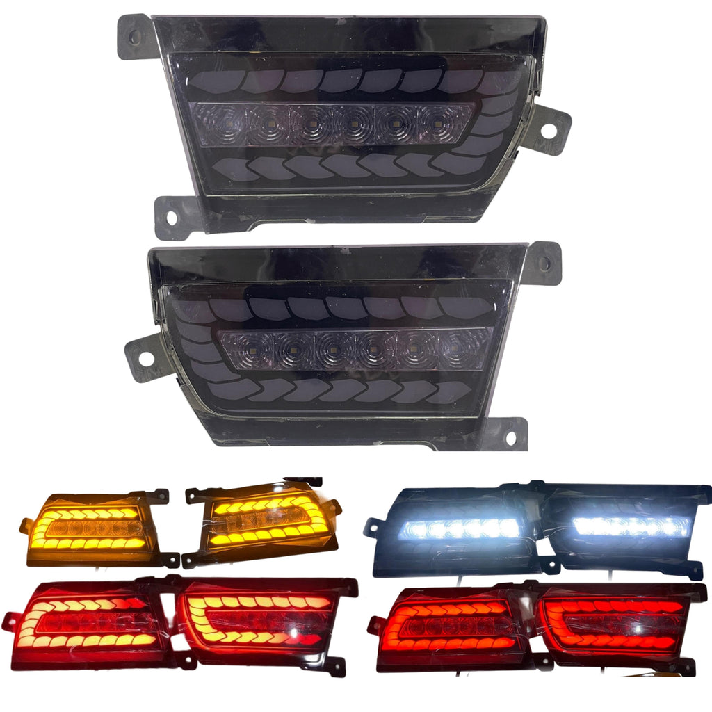 K D Stylish Spoiler Type LED Lights, Roof Lights for Mahindra Thar,Tha ...